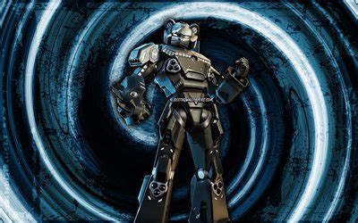 Descargar Fondos De Pantalla 4k Mecha Team Shadow Fondo Azul Grunge
