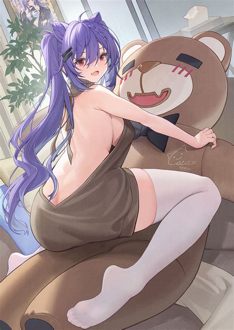 Keqing Genshin Impact Drawn By Catsmoon Danbooru