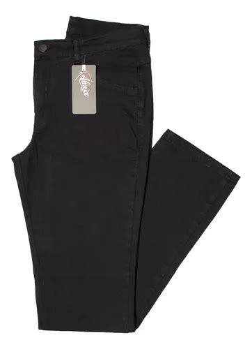 Calça Jeans Masculina Lycra Tradicional Corte Reto MercadoLivre