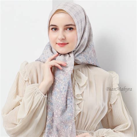 Jual Azalia Series Hijab Segi Empat Kerudung Segi Empat Jilbab