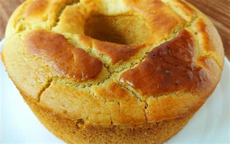 Receita Deliciosa Bolo de Fubá Sem Farinha de Trigo e Sem Açúcar