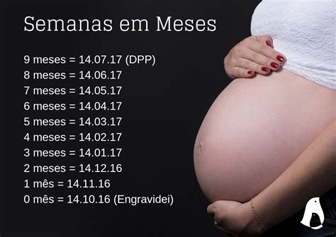 Gravidez Semanas são quantos meses Casa da Doula