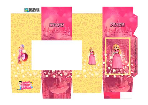 Caixa Milk Shaker 1 Peach Mario Bros Filme Fazendo A Nossa Festa