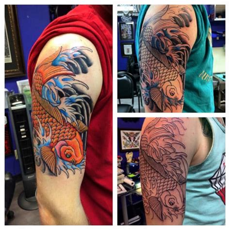 Tatuaje de Pez Koi significado historia y galería