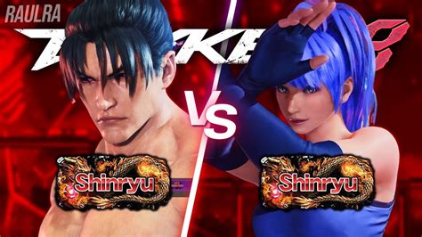 TEKKEN 8 Jin VS Shinryu Reina Red Ranked Battle YouTube