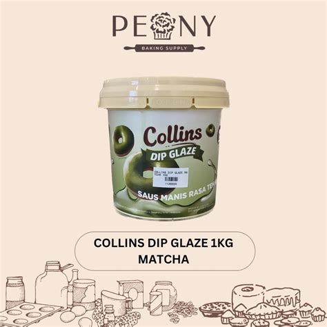 Jual COLLINS DIP GLAZE DONAT ANEKA RASA 1 KG CHOCOLATE STRAWBERRY