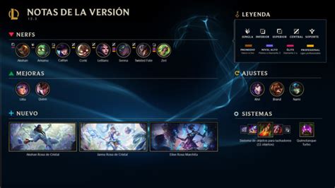 LoL Notas Del Parche 12 3 Con Cambios A Luchadores Y El Rework De Ahri