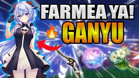 Guia De Farmeo Para Subir A Ganyu Materiales Jefes Nivel 90 Build