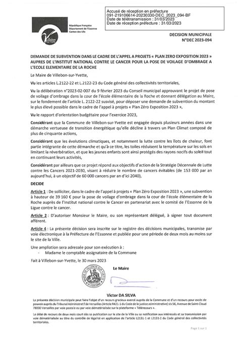 Calaméo Dec 2023 094 Dde Subvention Dans Cadre Appel à Projets Plan