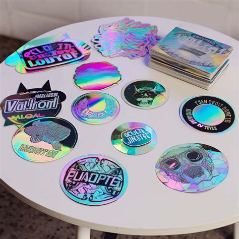 Holographic Stickers Custom Stickers Make Custom Stickers Your Way