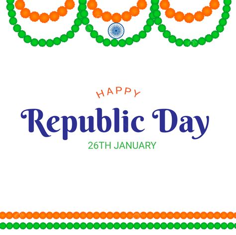 January Happy Republic Day January Happy Republic Day India