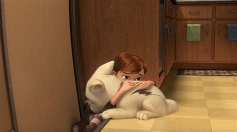 Penny Hugging Bolt In Her Trailer Disney Bolt Disney Bolt Characters