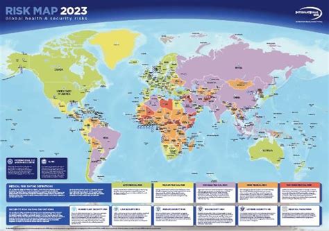 Carte Des Risques 2023 D International SOS La Recrudescence Des