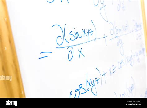 Mathematical Equation Hi Res Stock Photography And Images Alamy