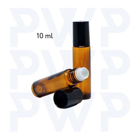 Jual Botol Kaca Roll On 10ml Amber Roller Glass Shopee Indonesia