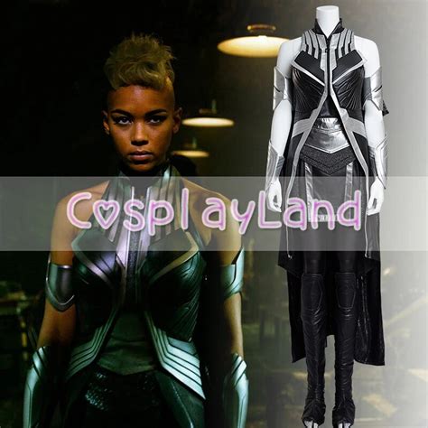 X Men Apocalypse Storm Ororo Munroe Cosplay Costume Uniform Halloween