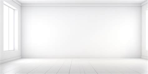 Um Quarto Minimalista Simples Paredes Brancas E Pisos De Madeira
