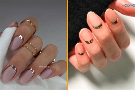 Manicura francesa invertida qué es y diseños Descubre esta nueva