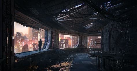 CGi Render Digital Digital Art Artwork Science Fiction Futuristic City