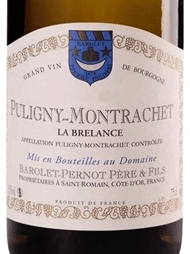 Barolet Pernot Père Fils La Brelance Puligny Montrachet Vivino België