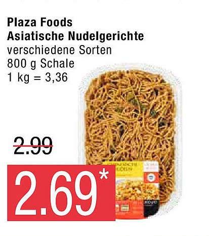 Plaza Foods Asiatische Nudelgerichte Angebot Bei Marktkauf Prospekte De
