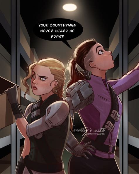 Dynamic Duo Kate Bishop And Yelena Belova