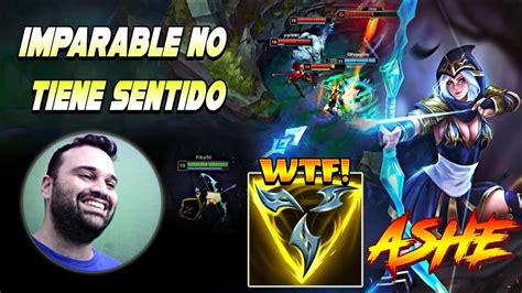 SOY IMPARABLE con ASHE TIPS ADC guía como jugar adc League of