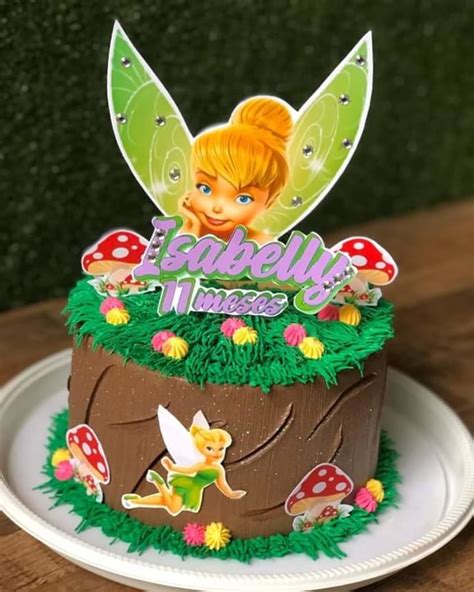 Topo Topper De Bolo Personalizado Tinker Bell P Impress O Elo