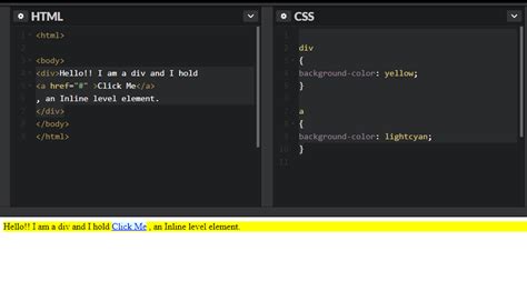 Inline Elements And Block Elements In HTML Explained