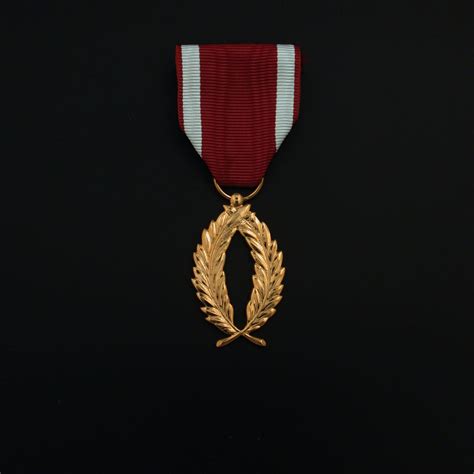 Distinction Belge Officielle De L Ordre De La Couronne Palmes D Or
