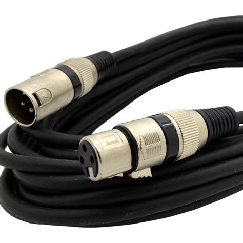 Cabo Dmx Canon Macho Femea Balanceado 10 Metros Microfone Shopee Brasil