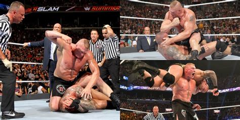 Brock Lesnar And Triple H Brawl
