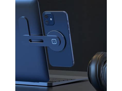 Suporte de Telefone Magnético Suporte de Metal para Laptop Montagem