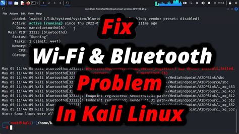 Fix Wi Fi Bluetooth Not Showing In Kali Linux Network Problem