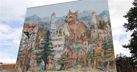 Savoie D incroyables fresques à Chambéry le Haut Un musée urbain