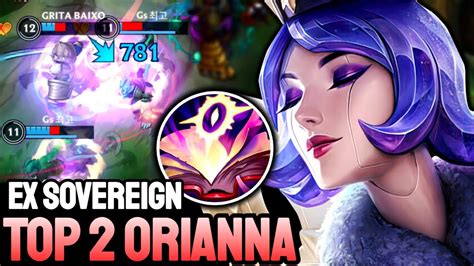 WILD RIFT ORIANNA TOP 2 ORIANNA GAMEPLAY EX SOVEREIGN RANKED YouTube