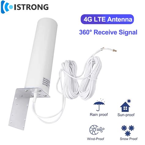 3G 4G LTE Omni Directional Outdoor Antenna Long Range 360 All Band