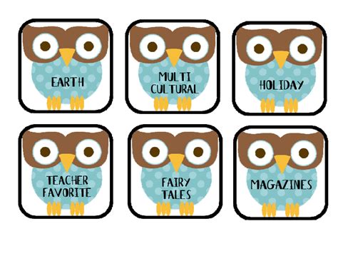 Owl Themed Classroom Decor Nylas Crafty Teaching Worksheets Library