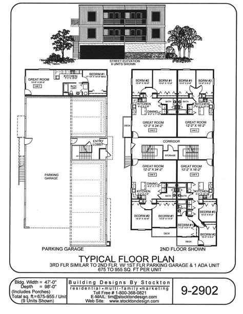 Unit Apartment Building Floor Plans Viewfloor Co