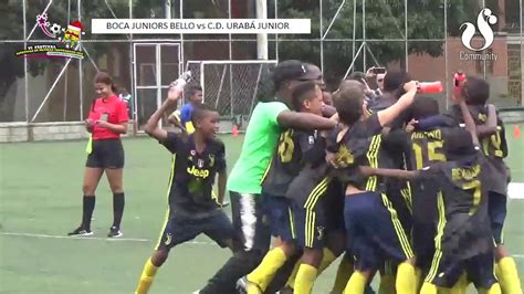 BOCA JUNIORS BELLO vs C D URABÁ JUNIOR goles penales premiación