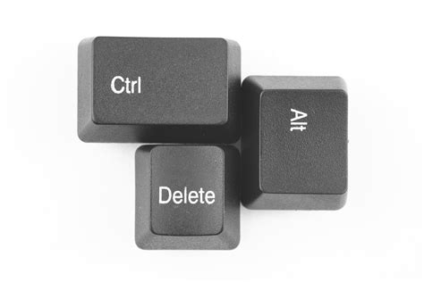 What Is Ctrl Alt Del Used For Control Alt Delete