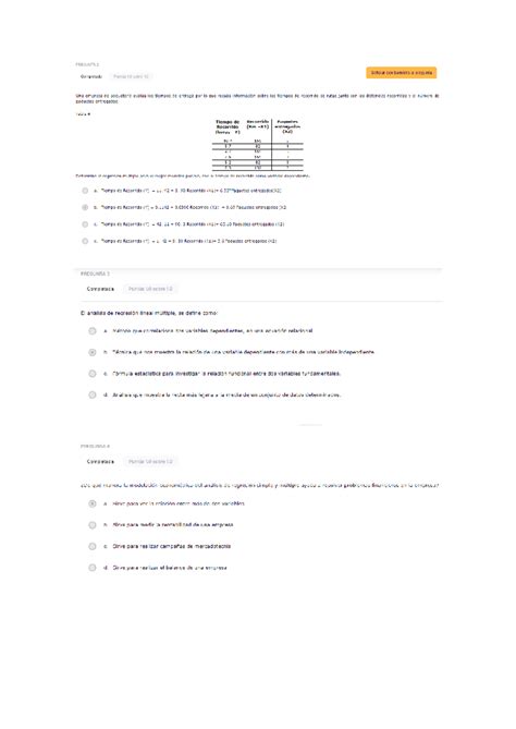 Modalidad Examen Parcial Semana Pregunta Se Alar Con Bandera La