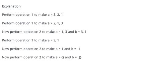 solved you are given two arrays each of size n a and b