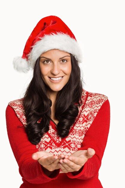 Premium Photo Woman Holding Out Her Hands