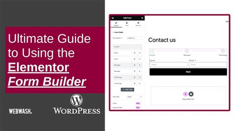 Ultimate Guide To Using The Elementor Form Builder KERBCO Web Services