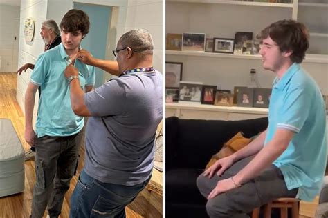 João Augusto filho de Gugu Liberato emociona em rara aparição na TV