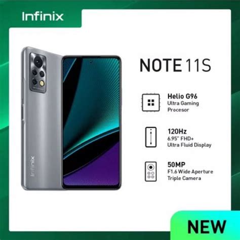 Jual Infinix Note 11S 8 128 GB Garansi Resmi Segel Box Indonesia Shopee