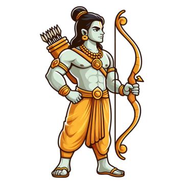 Shri Ram Ji Con Dhanush Navami PNG Dibujos Shri Ram Ji Con Dhanush Ram