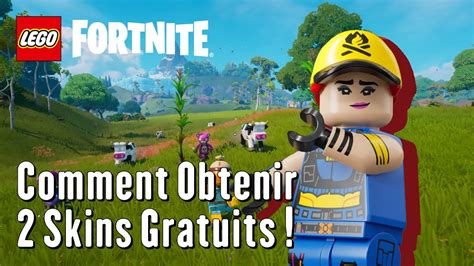 Lego Fortnite Comment Obtenir 2 Skins Gratuits YouTube
