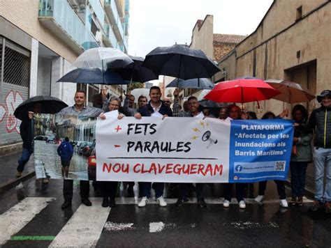 Veïns de Tarragona suneixen per dir prou a les inundacions V P